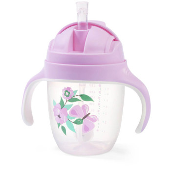 B.Box Innowacyjny Bidon z obciążoną słomką 240 ml dla dzieci, BBOX - kobaltowy