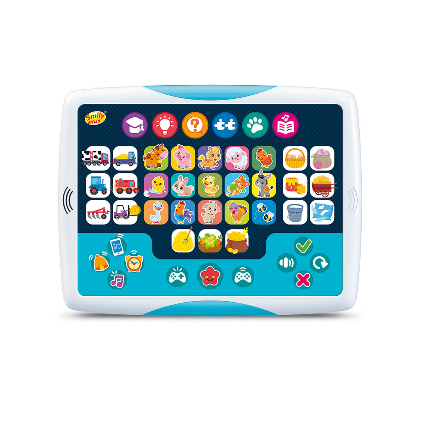 Tablet dla dziecka "Zdobywam wiedzę o zwierzętach" Anek Smily Play SP98275